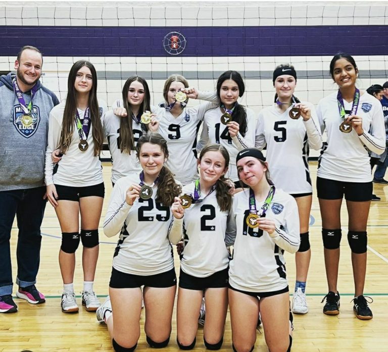 15U Girls Rush Win Gold! - Milton Edge Volleyball