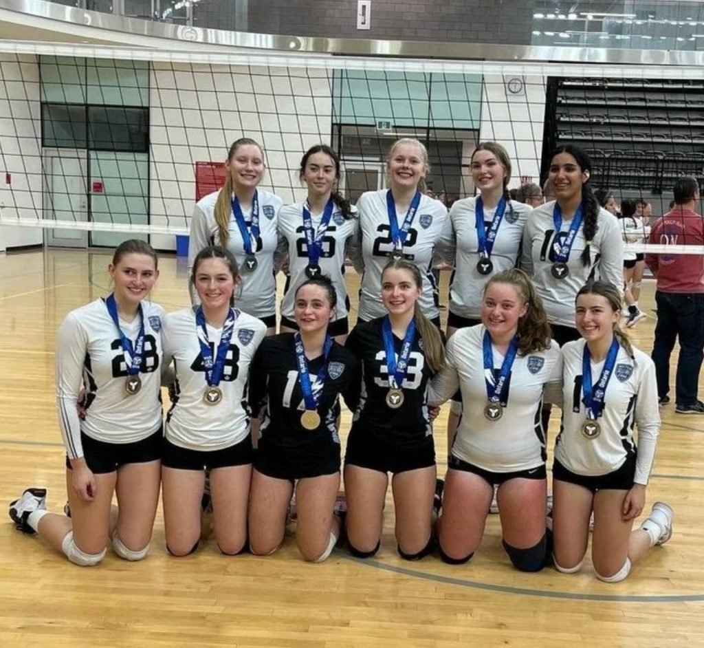 18U Platinum Wins Silver! - Milton Edge Volleyball