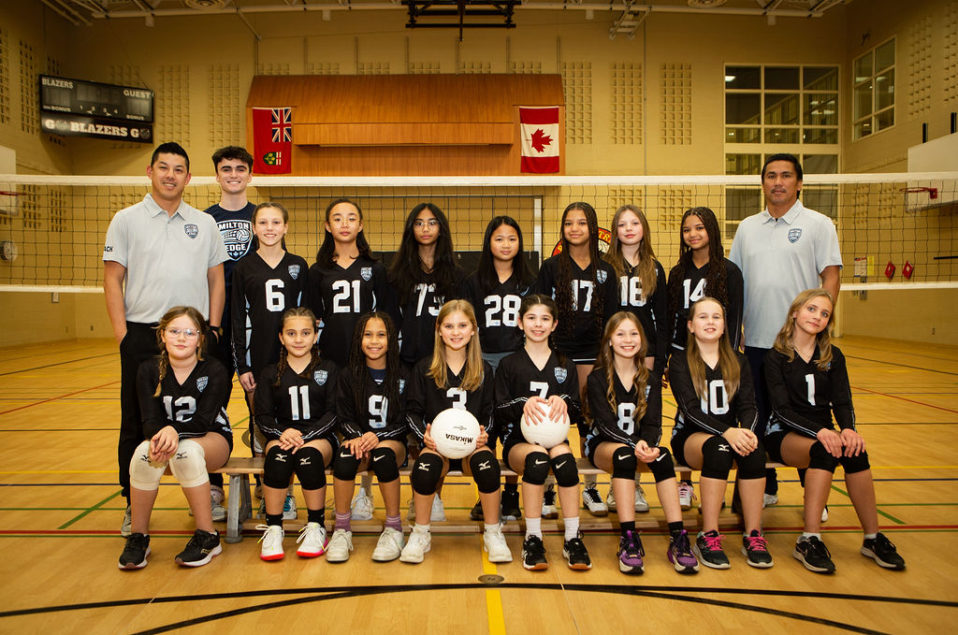 4v4 Girls Thunder 2023/2024 - Milton Edge Volleyball