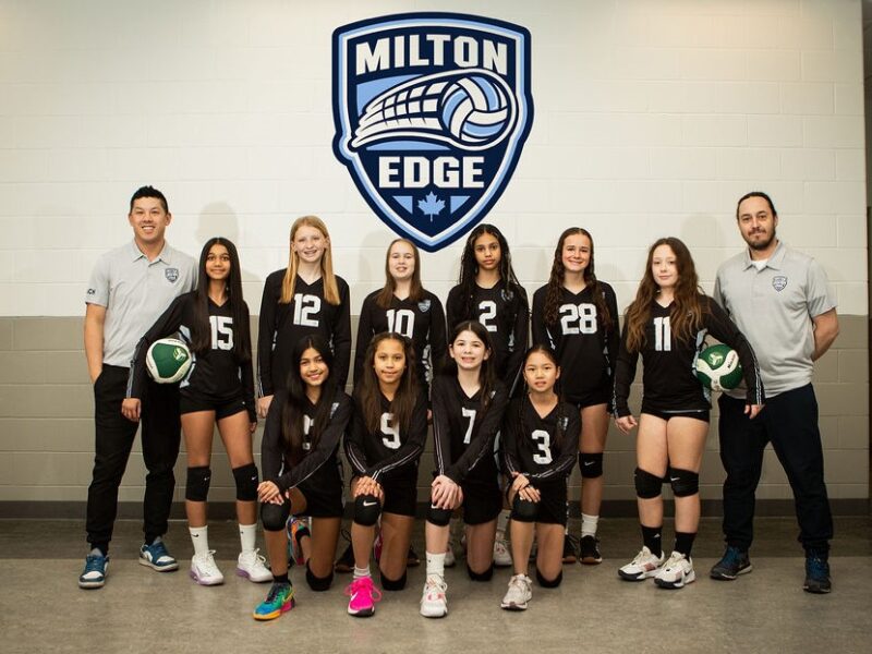 12U Girls Thunder 2024/25 - Milton Edge Volleyball